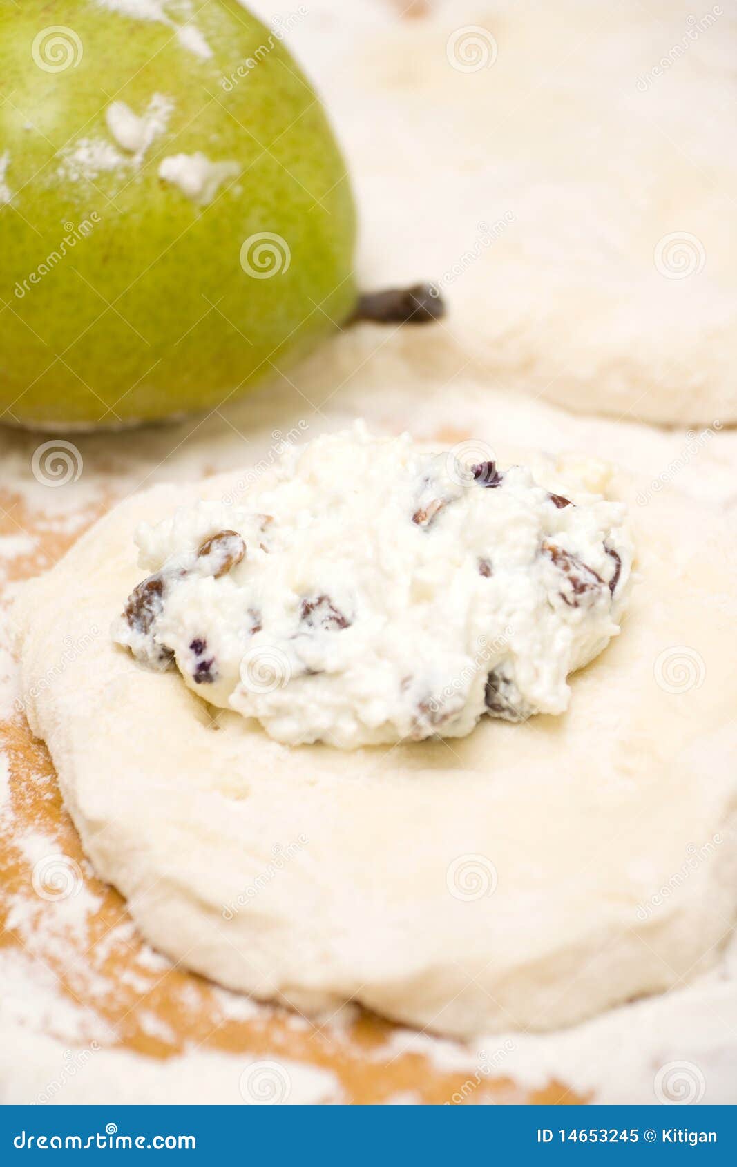 Raw Pastry and Filling stock image. Image of ripe, color - 14653245