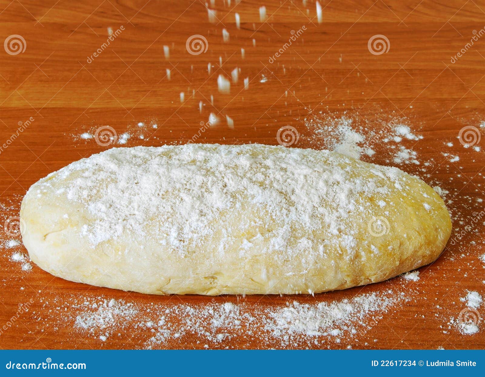 Raw pastry on table. stock photo. Image of baked, studio - 22617234