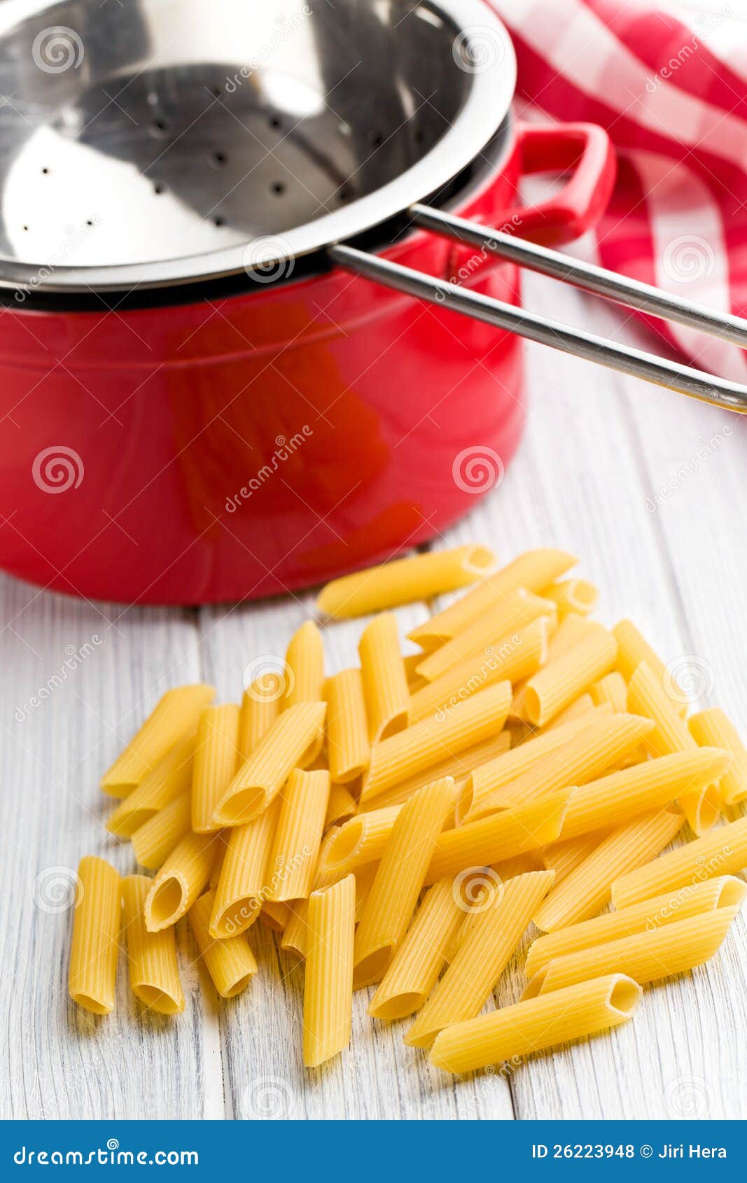 Raw penne pasta stock photo. Image of carbohydrate, eating - 26223948