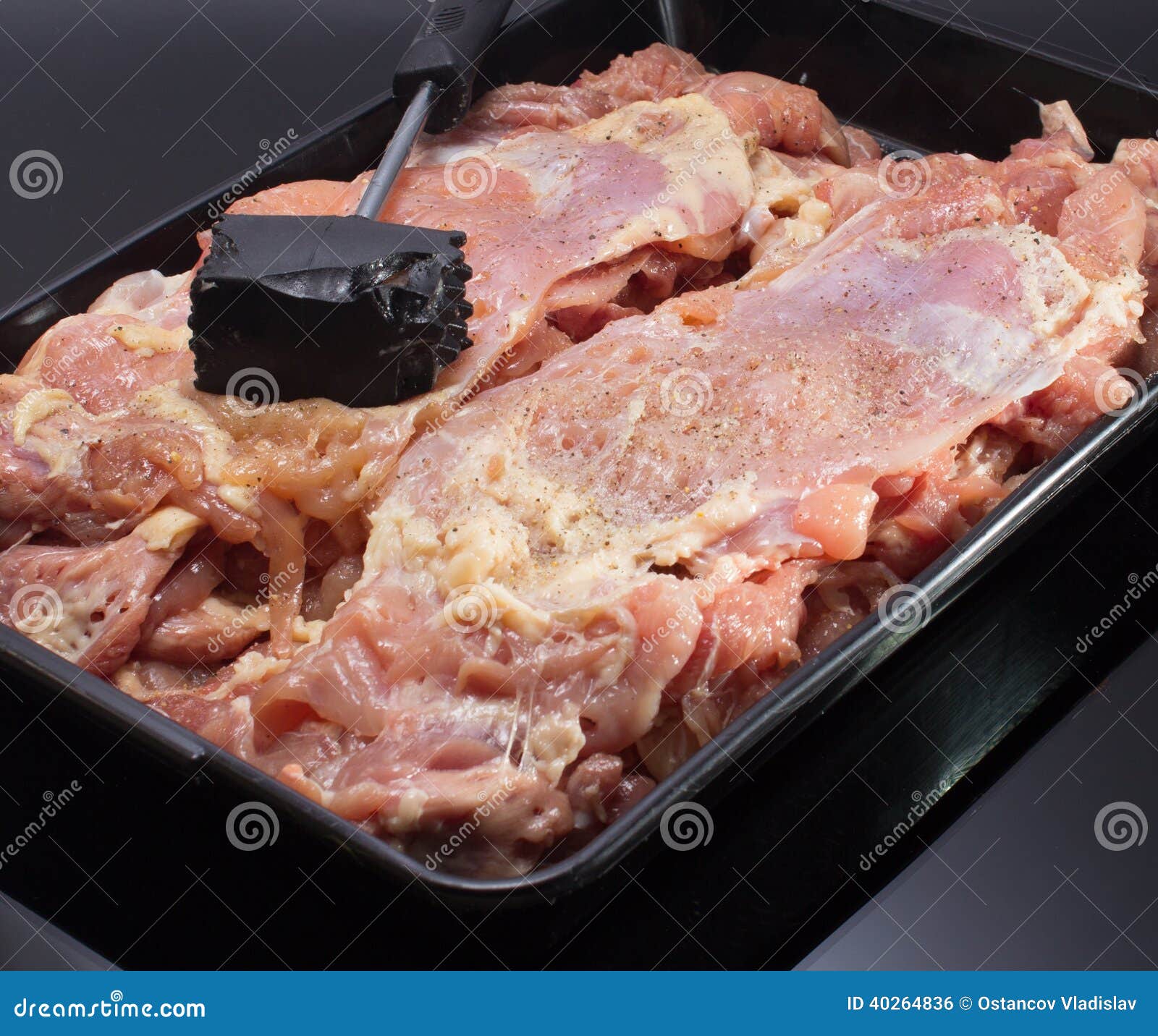 Raw pig s meat stock photo. Image of state, food, bird - 40264836