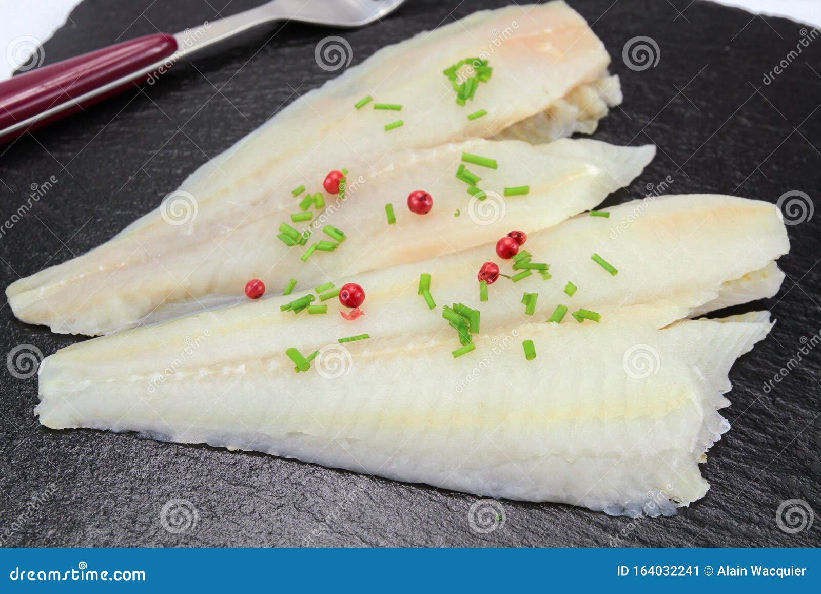 Raw plaice fillet stock image. Image of farm, plate - 164032241