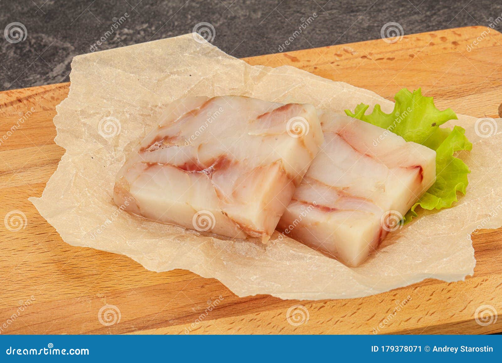 Raw Pollock Fish Fillet for Cooking Stock Image - Image of meat, fish ...