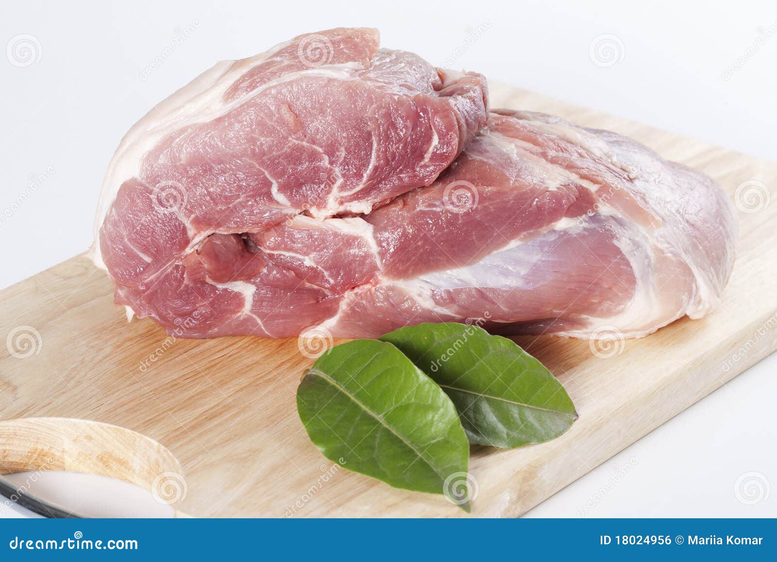 Raw pork stock photo. Image of grocery, pork, isolated - 18024956