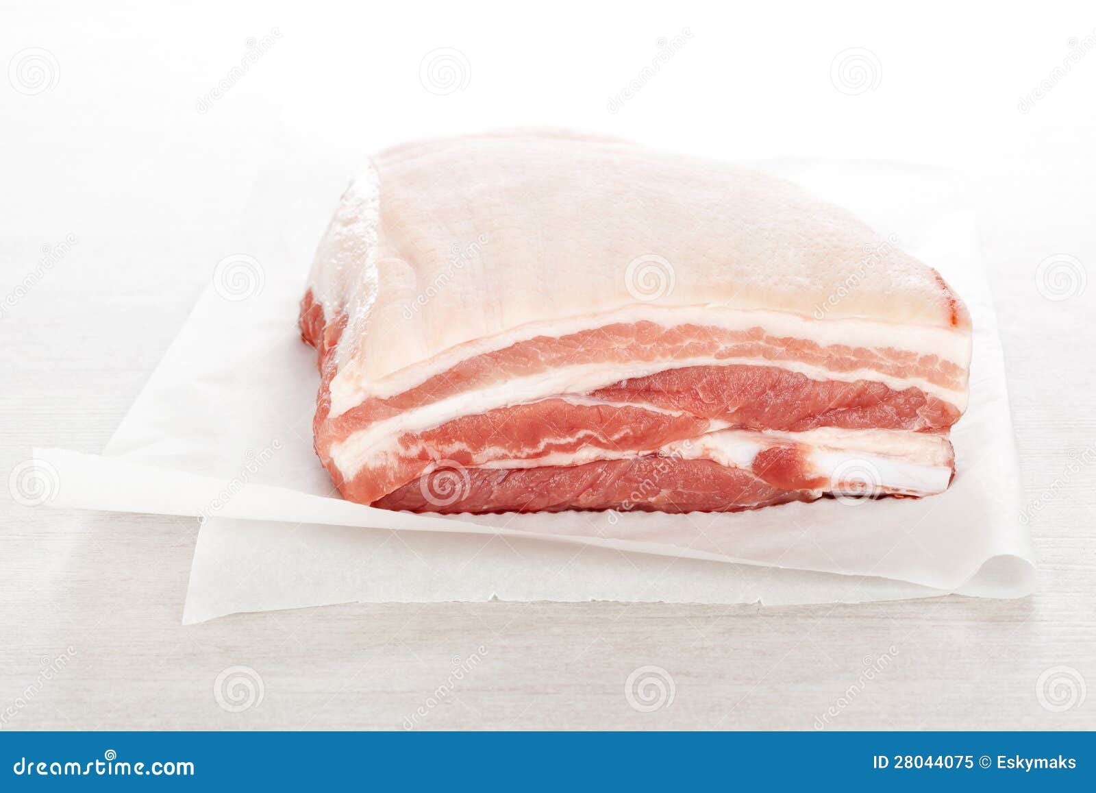 Raw pork. stock image. Image of meat, shot, ingredient - 28044075