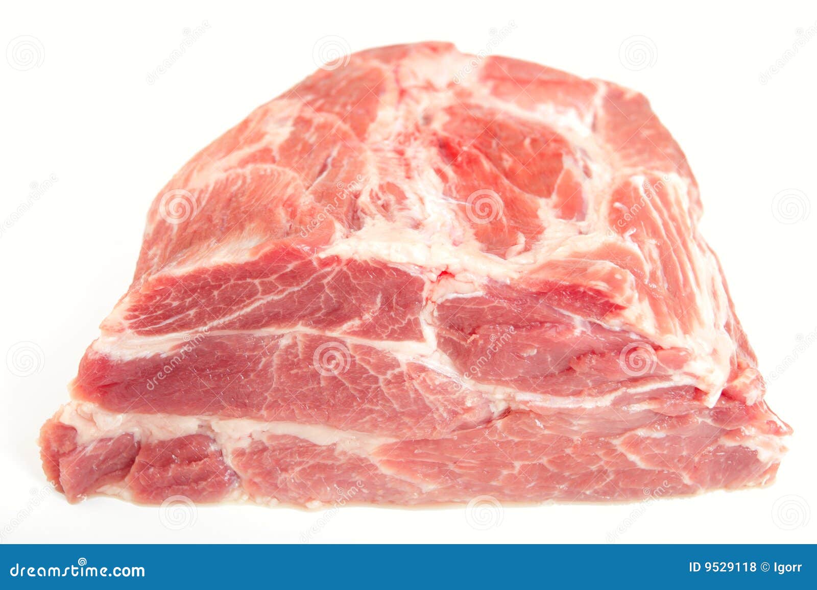Raw pork stock photo. Image of meat, preparation, food - 9529118