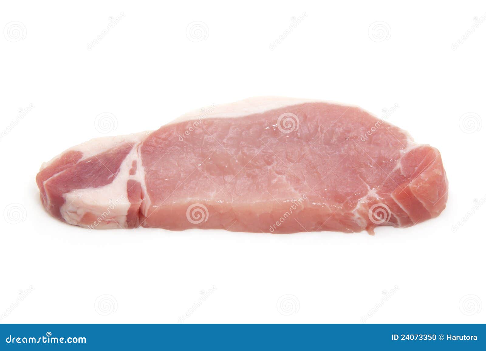 Raw pork loin stock photo. Image of bright, loin, cutlet - 24073350