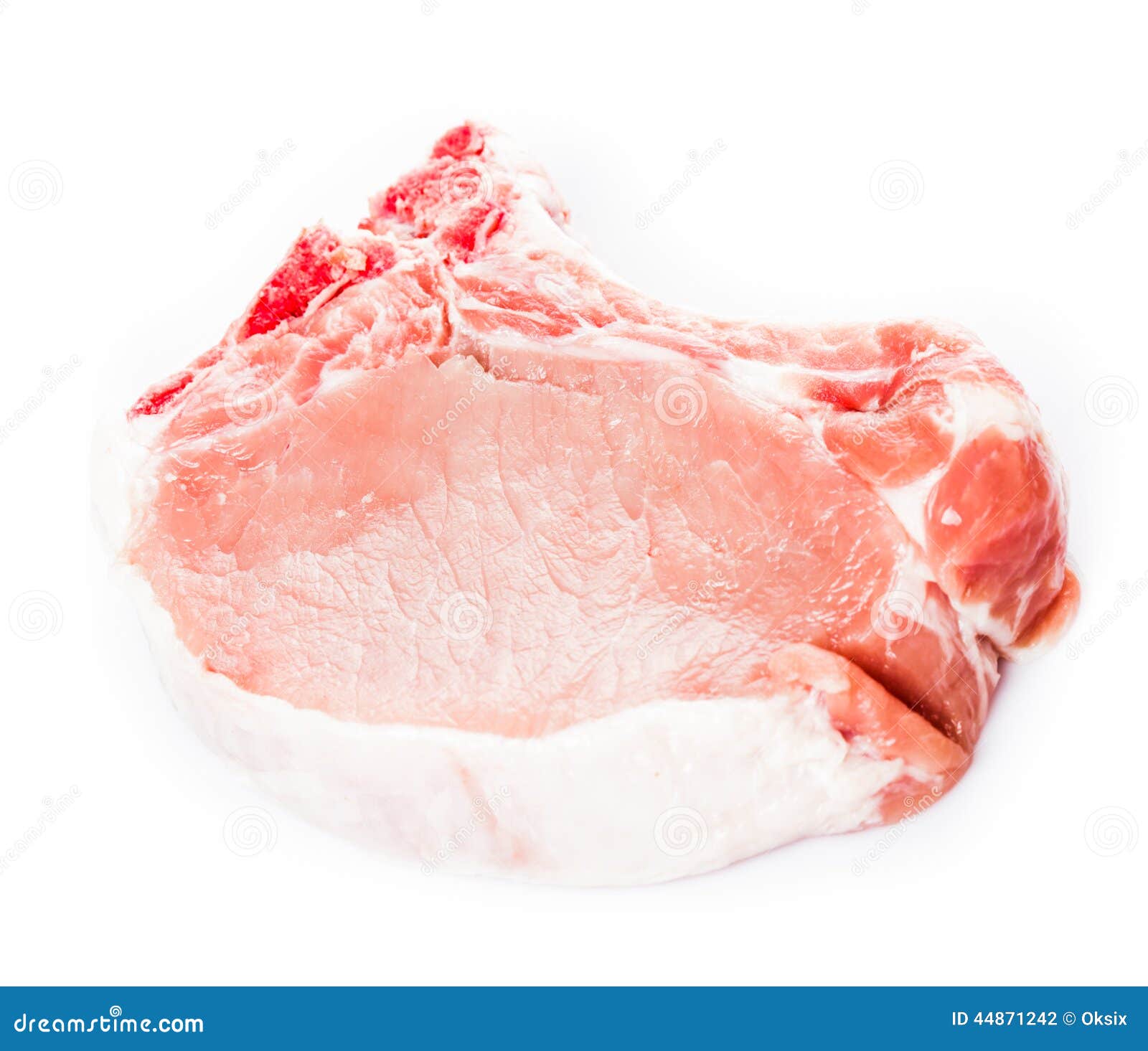 Raw pork loin stock photo. Image of dinner, sirloin, meat - 44871242