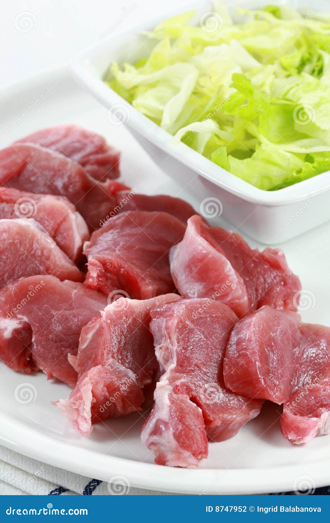 Raw pork meat stock photo. Image of harvest, cook, pork - 8747952