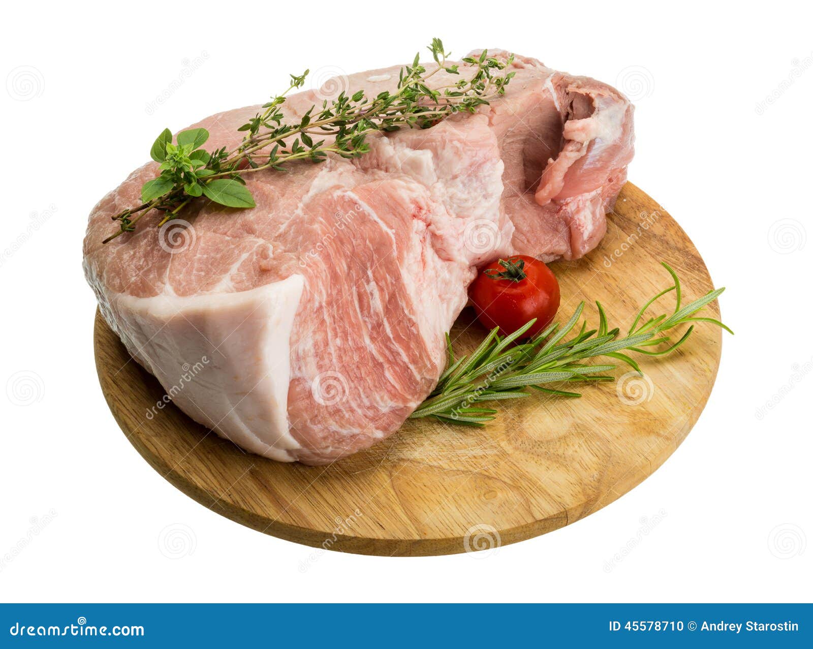 Raw pork meat stock photo. Image of board, bacon, grill - 45578710