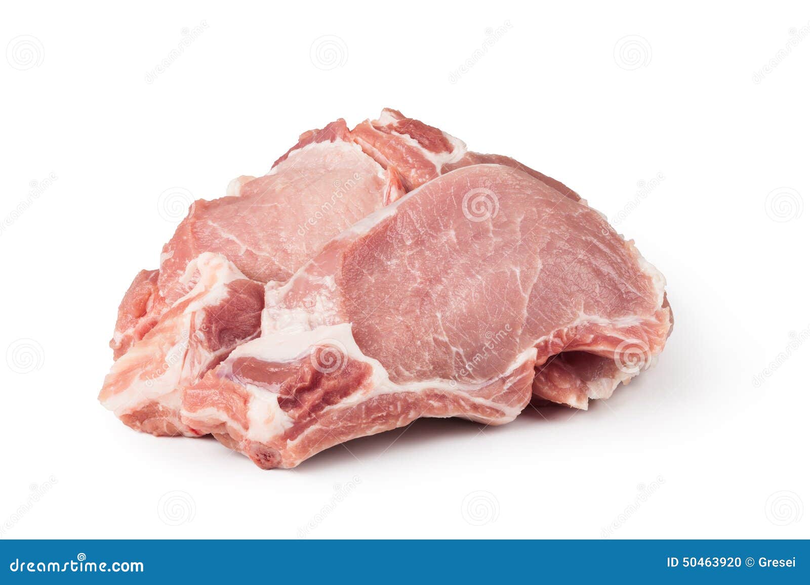 Raw pork meat stock photo. Image of chop, meat, food - 50463920