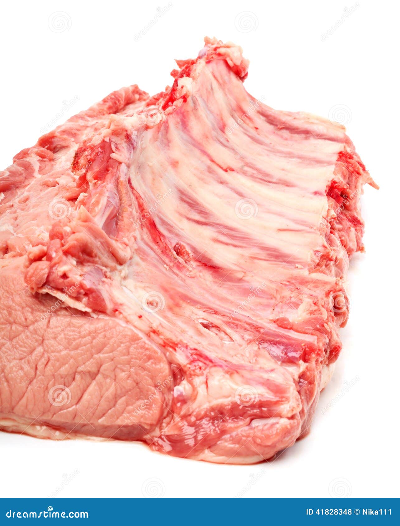 Raw pork ribs stock photo. Image of grill, meat, beef - 41828348