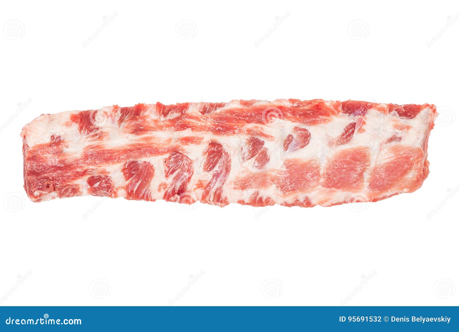 Raw Pork Ribs stock photo. Image of shot, pork, cuisine - 95691532