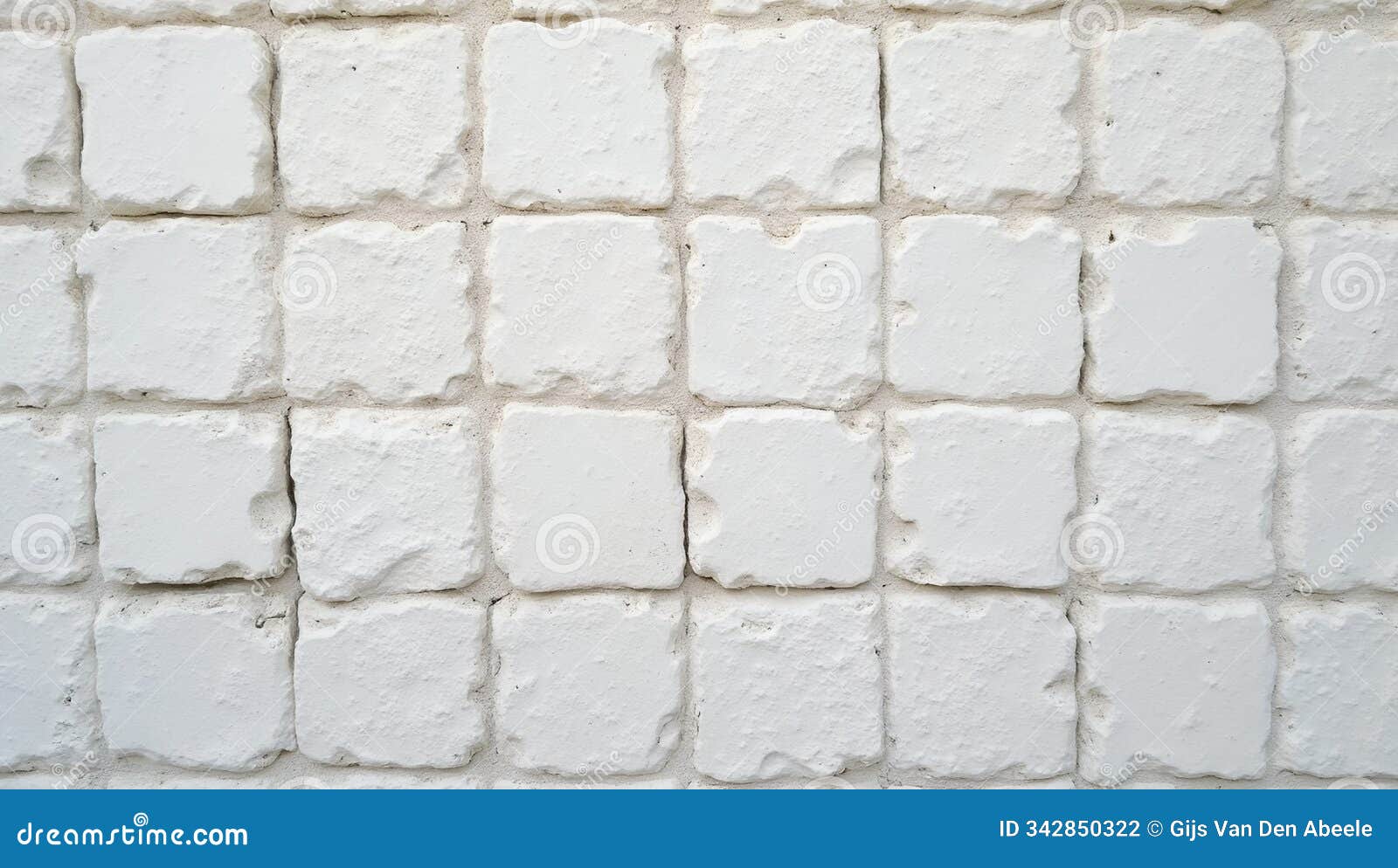 Raw Porous White Concrete Blocks in Grid Formation Stock Illustration ...