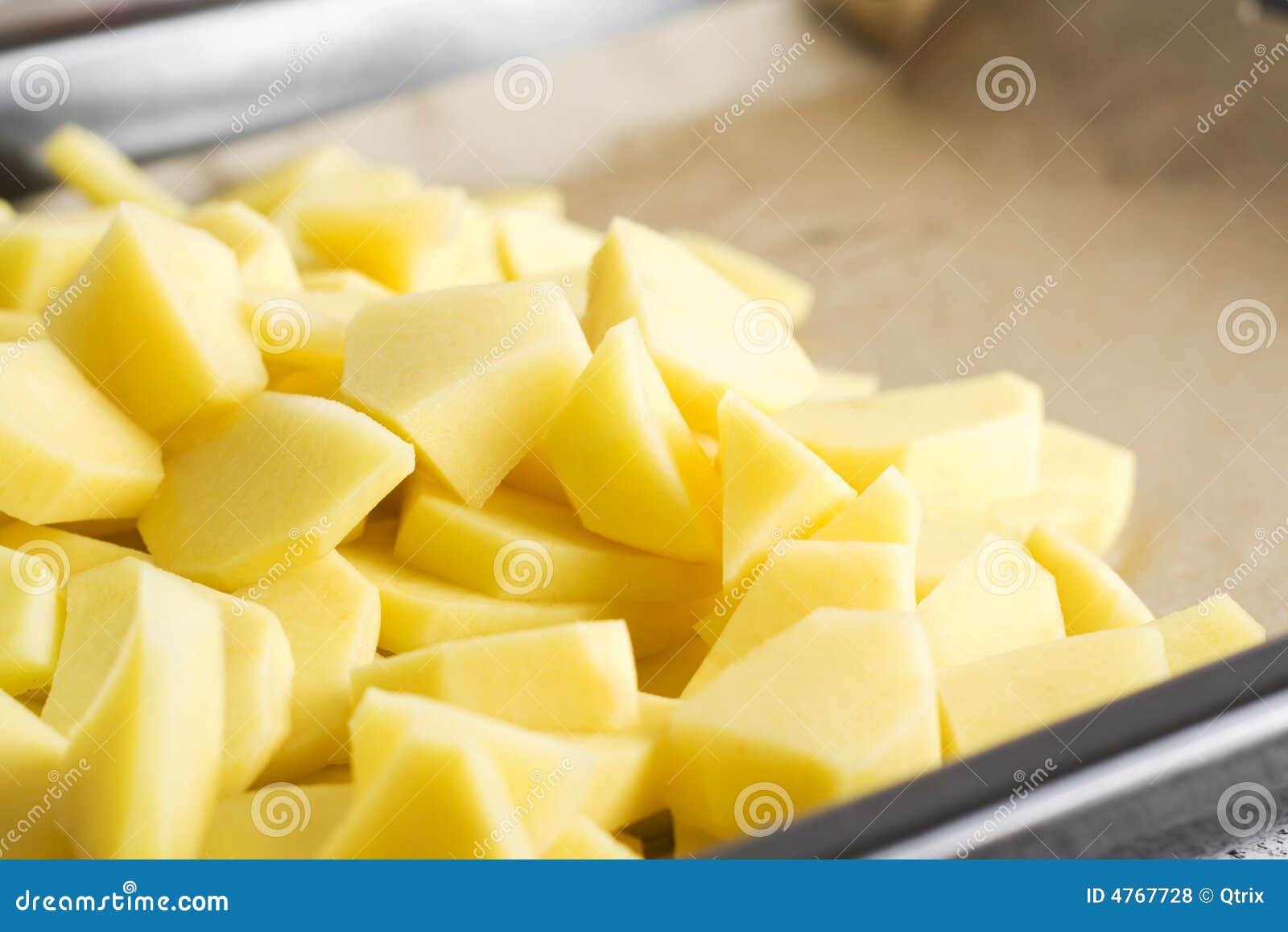 Raw potato. stock photo. Image of healthy, dieting, groceries - 4767728