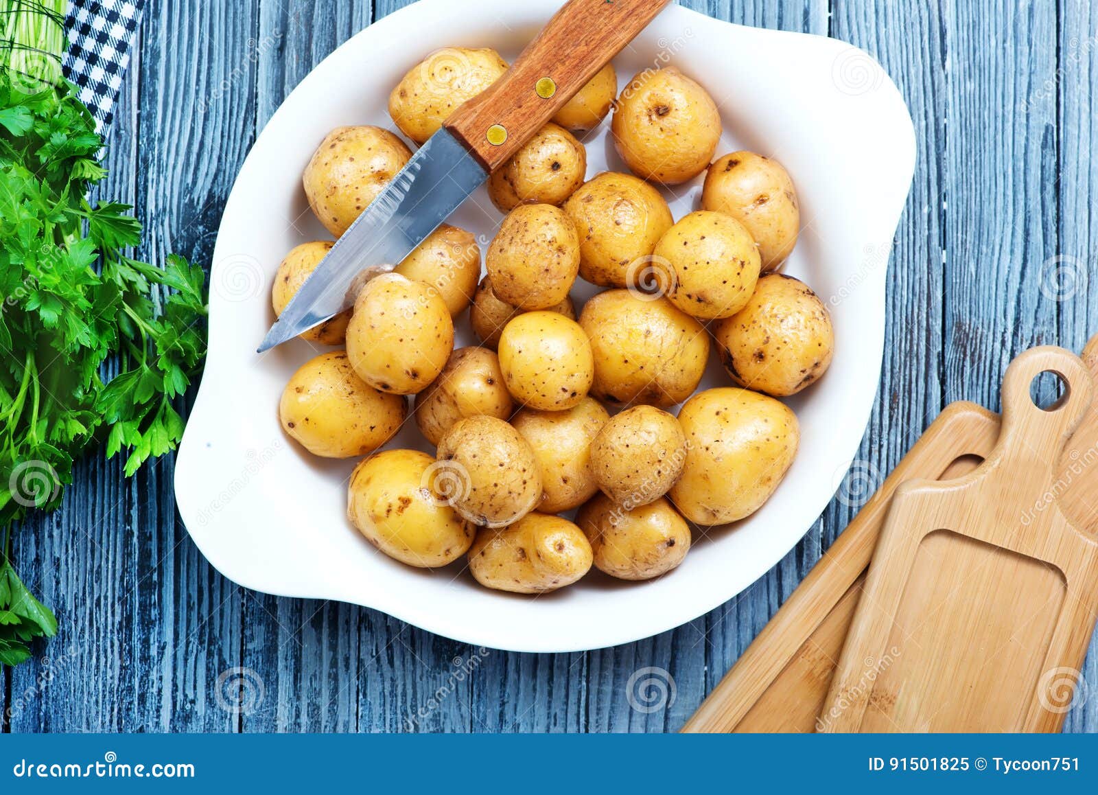 Raw potato stock image. Image of spring, pile, nutrition - 91501825
