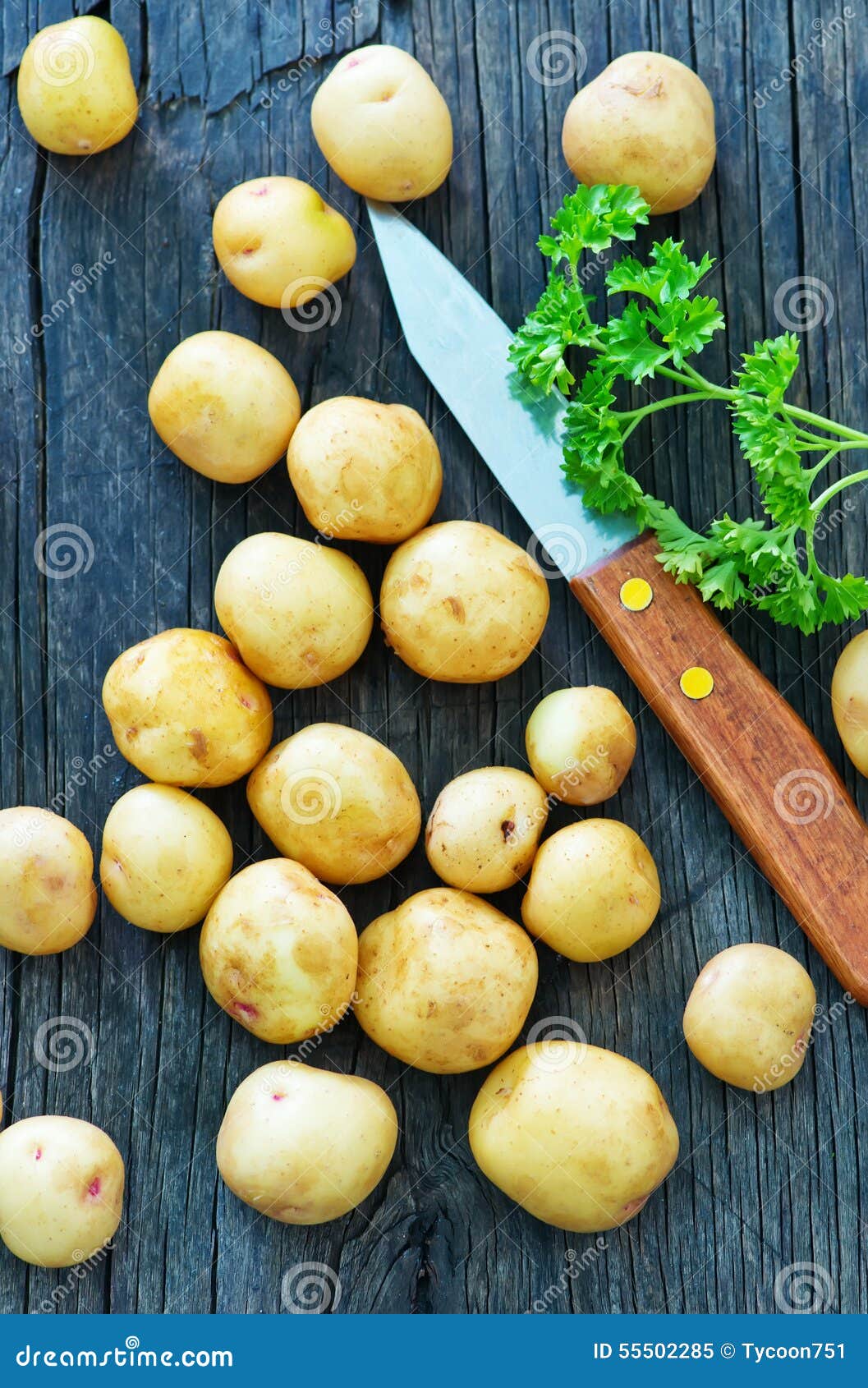 Raw potato stock image. Image of nature, potato, skin - 55502285