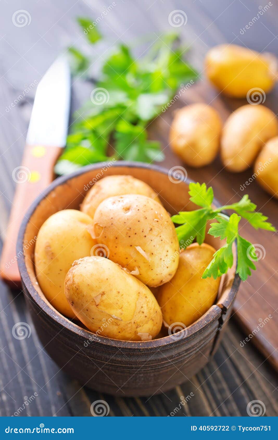 Raw potato stock photo. Image of farm, brown, food, fresh - 40592722