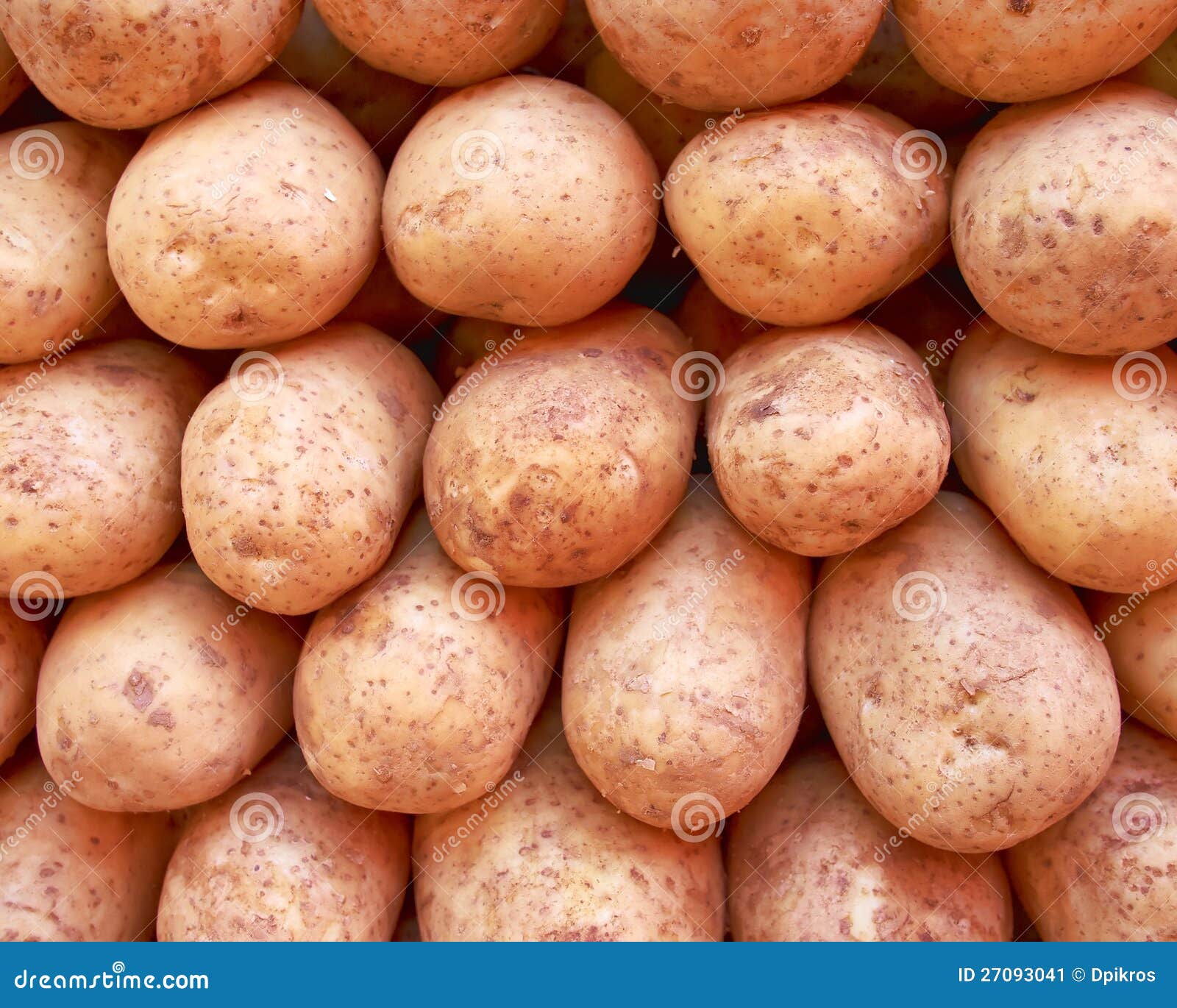 Raw potatoes closeup stock image. Image of closeup, natural - 27093041