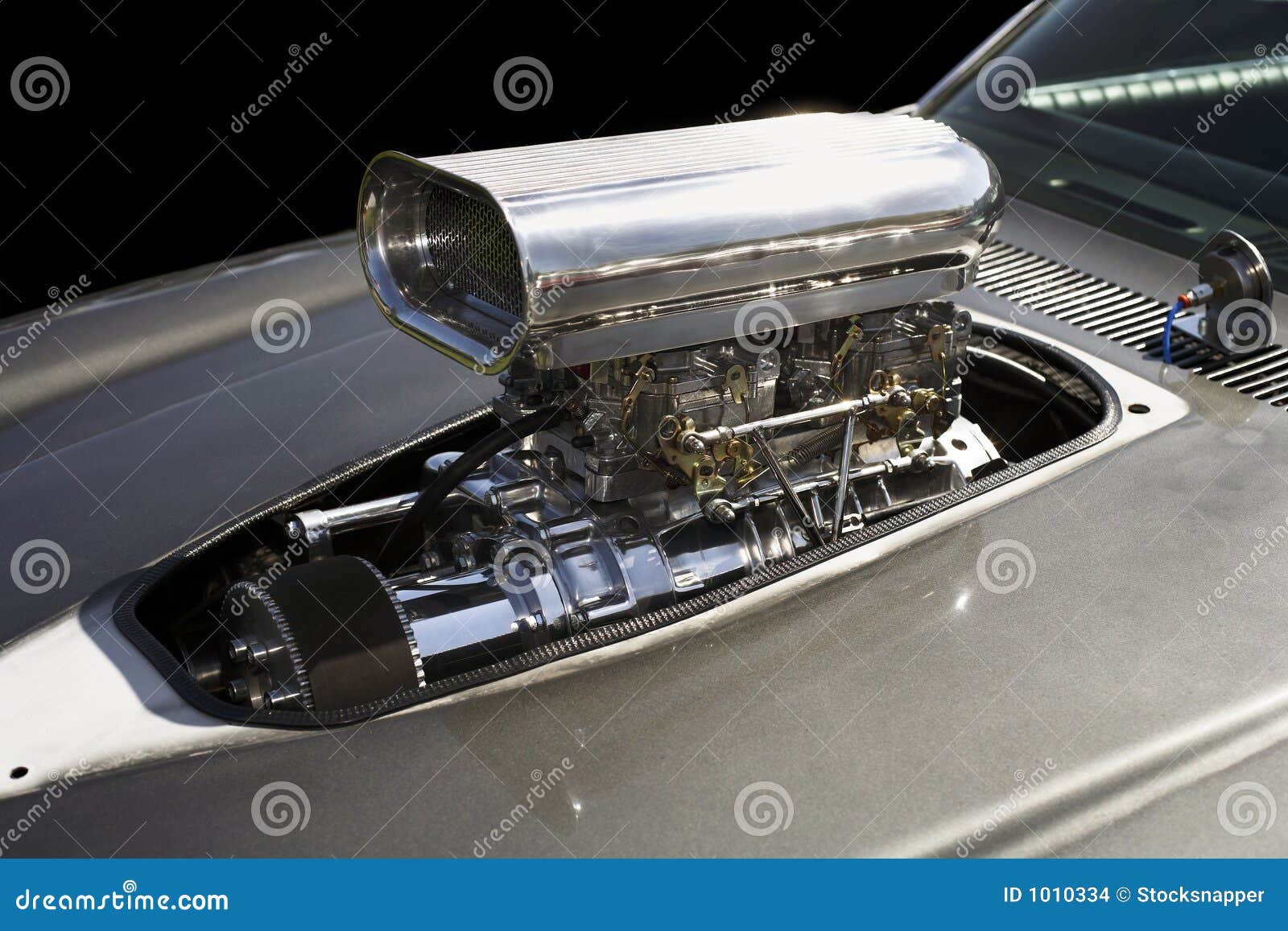 Raw Power stock photo. Image of racing, fast, supercharged - 1010334