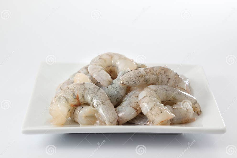 Raw prawn stock photo. Image of protein, lunch, seafood - 10761366