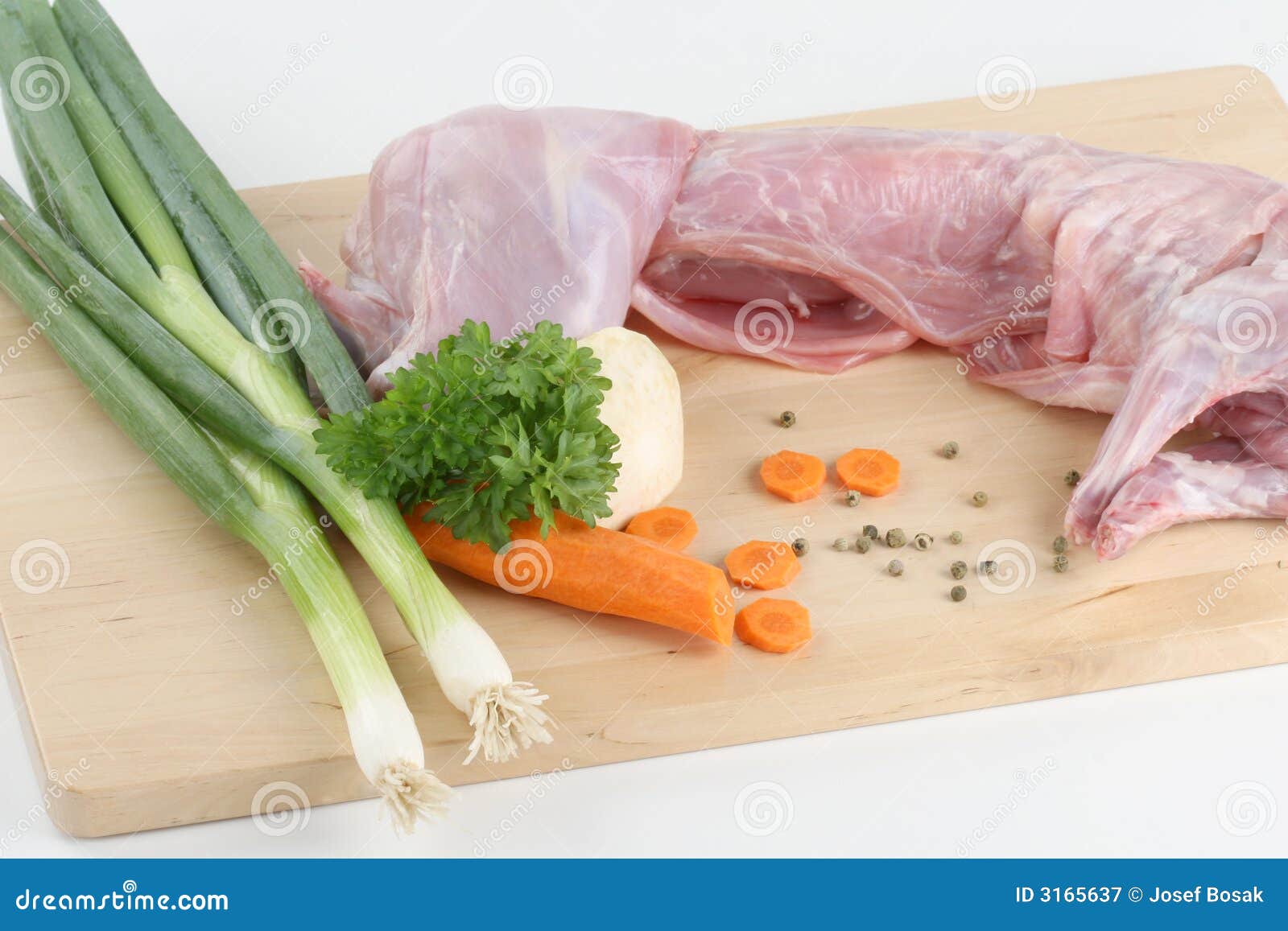 Raw Rabbit Royalty Free Stock Photography - Image: 3165637