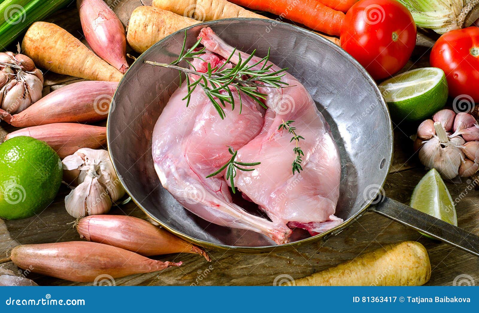 Raw rabbit legs stock image. Image of food, cooking, ingredient - 81363417