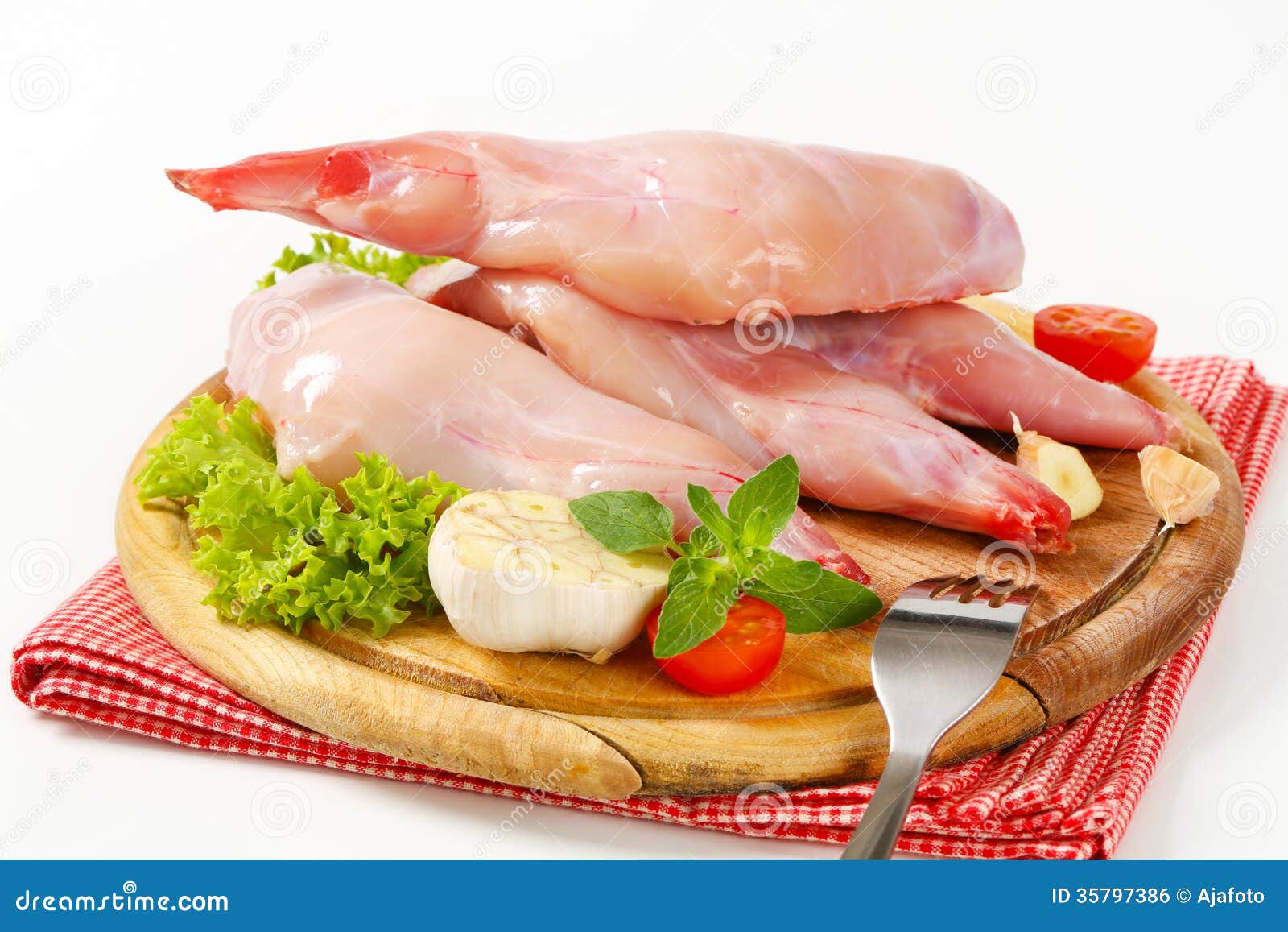 Raw rabbit meat stock photo. Image of uncooked, rabbit - 35797386