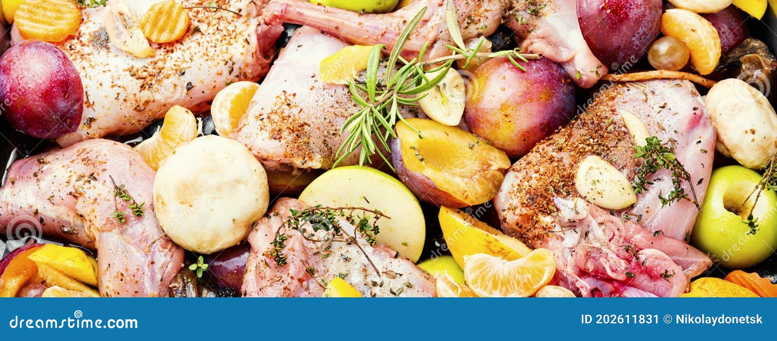 Raw rabbit meat stock image. Image of cutting, cony - 202611831