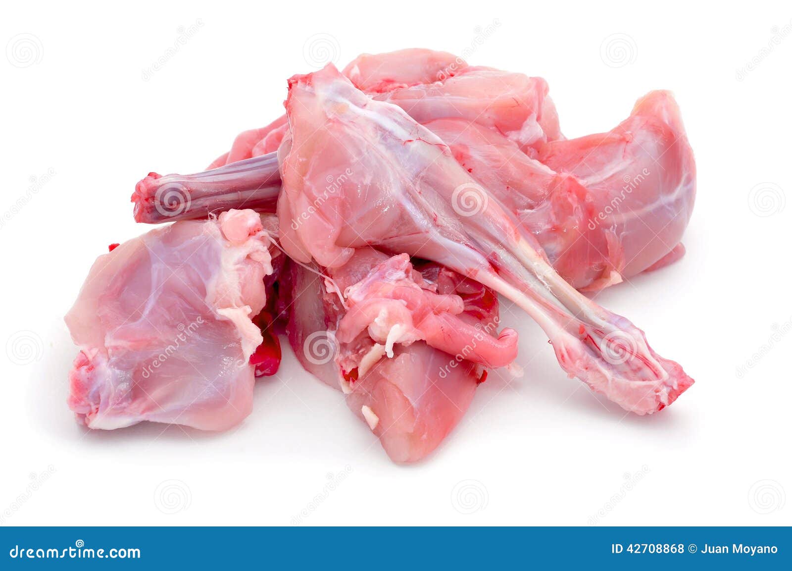 Raw rabbit meat stock photo. Image of culinary, background - 42708868