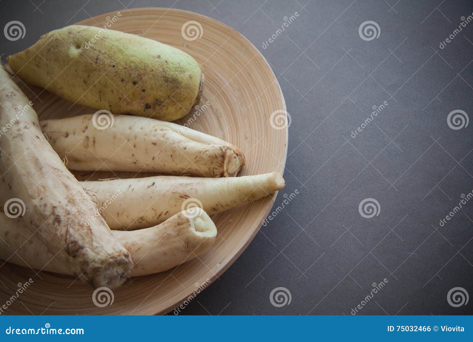 Raw radish stock photo. Image of leaves, radish, food - 75032466