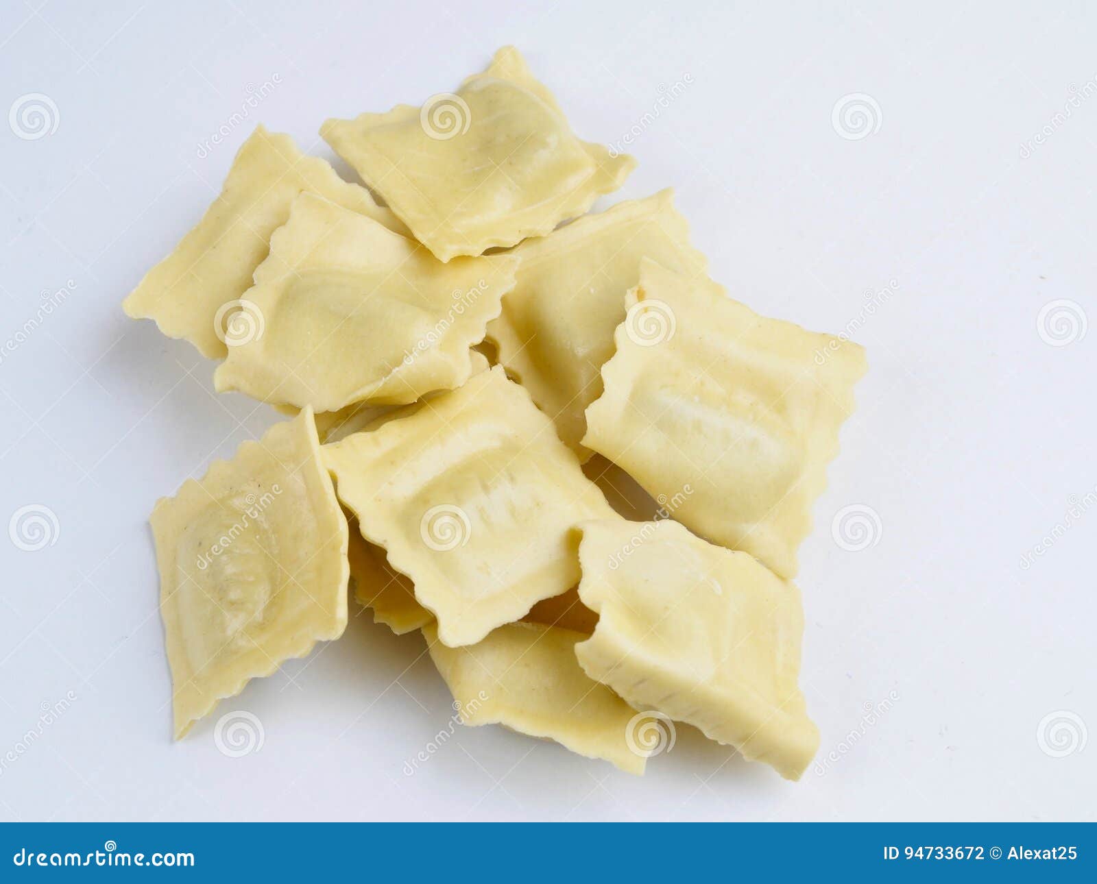 Raw ravioli stock photo. Image of healthy, ravioli, cuisine - 94733672