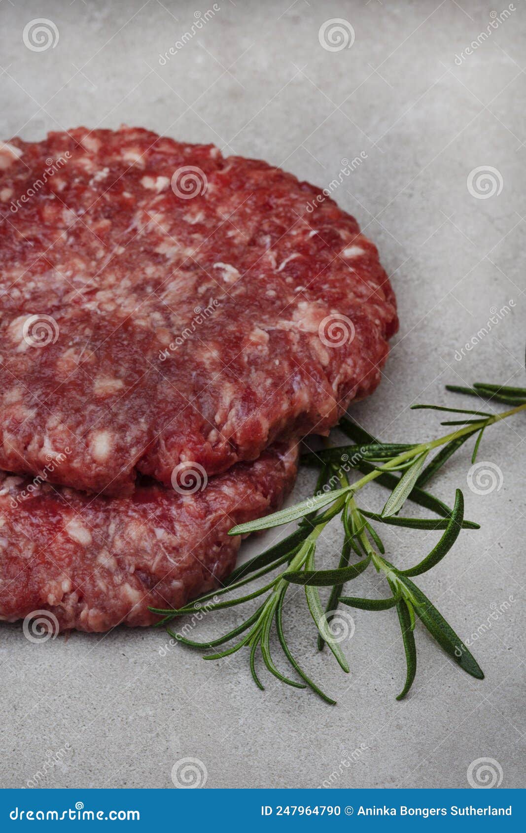 Raw and Ready for the Grill, Pure Beef Patties Stock Photo - Image of ...