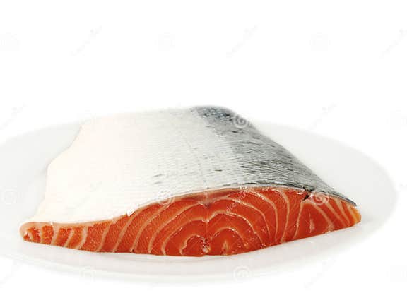 Raw red meat fish stock image. Image of dinner, preparation - 21291215