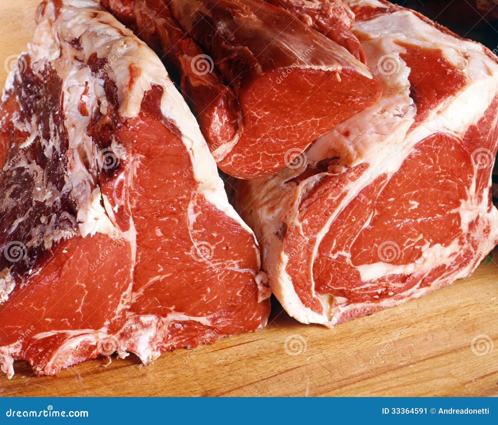 Raw Red Meats stock image. Image of assorted, trimmed - 33364591