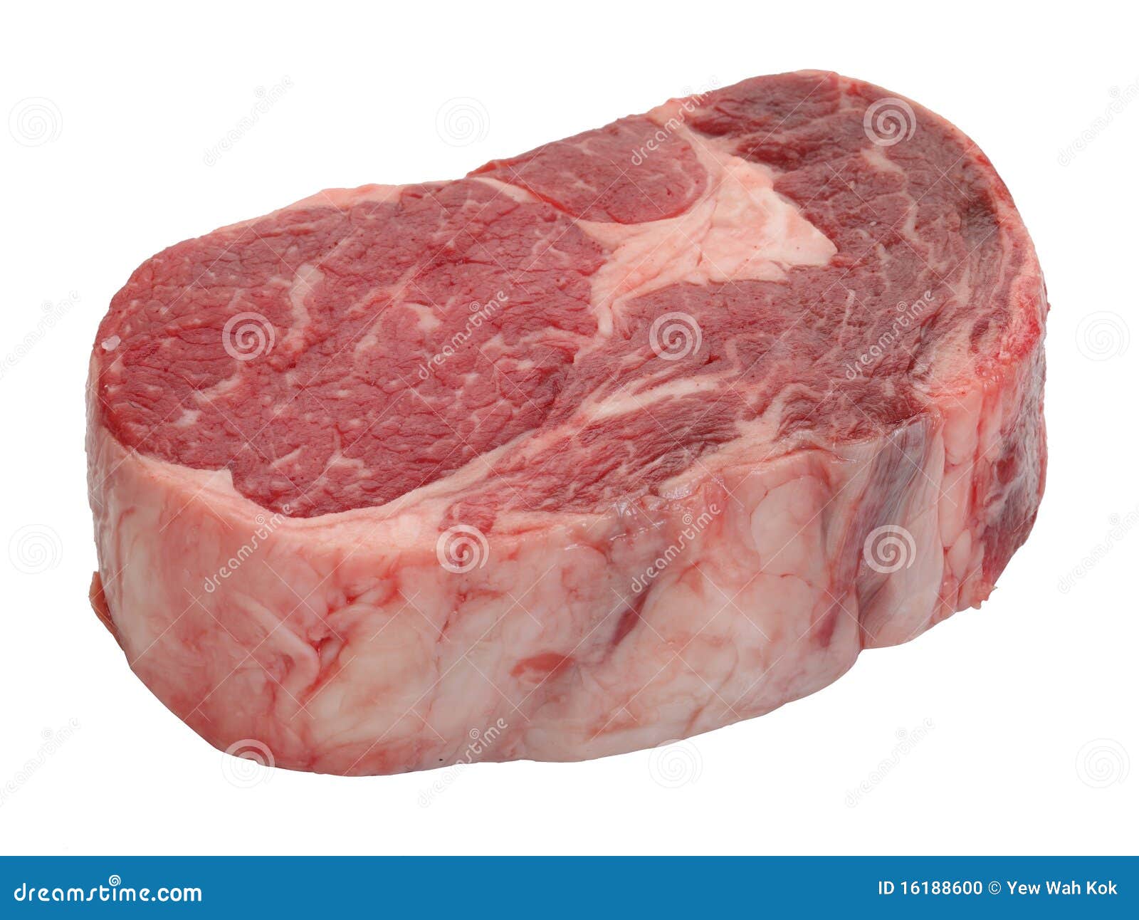 Raw Rib Eye stock photo. Image of food, ingredient, white - 16188600