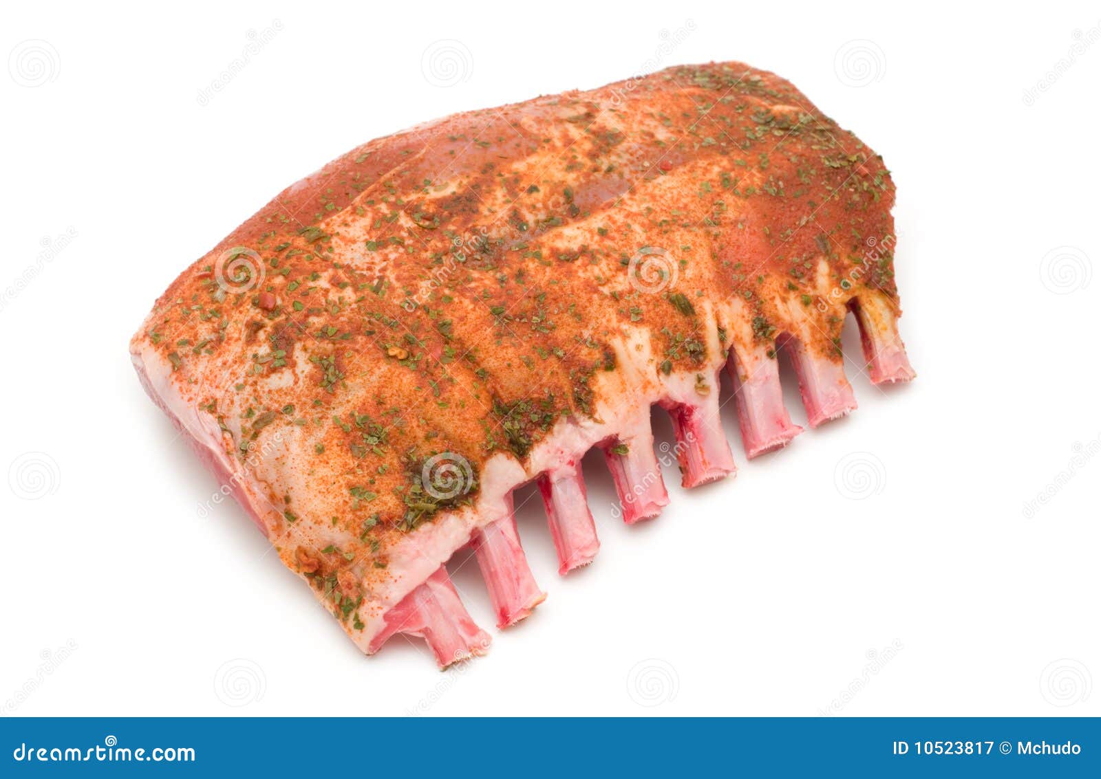 Raw ribs stock image. Image of color, rack, pink, cook - 10523817