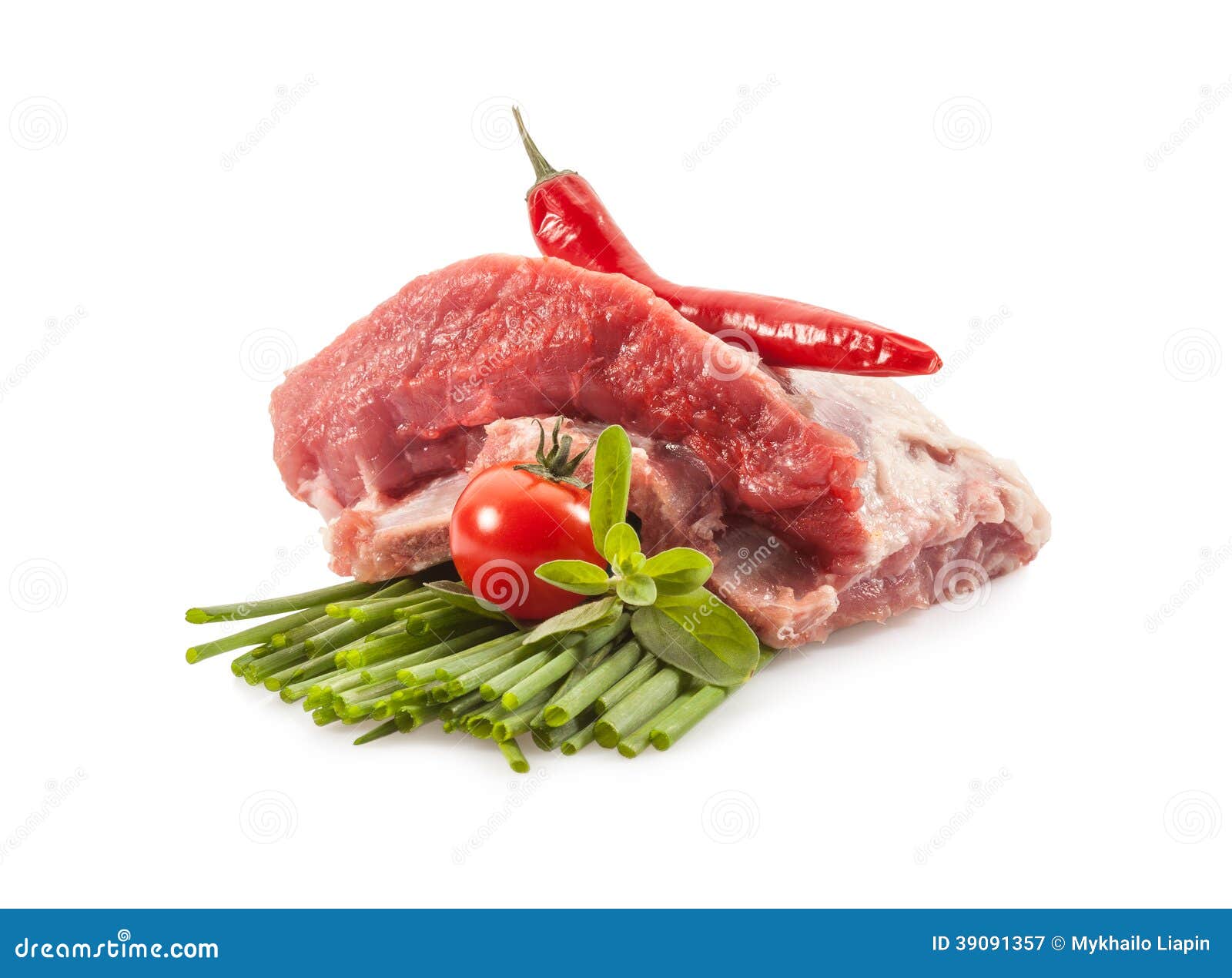 Raw Ribs Meat stock image. Image of cook, closeup, beefsteak - 39091357