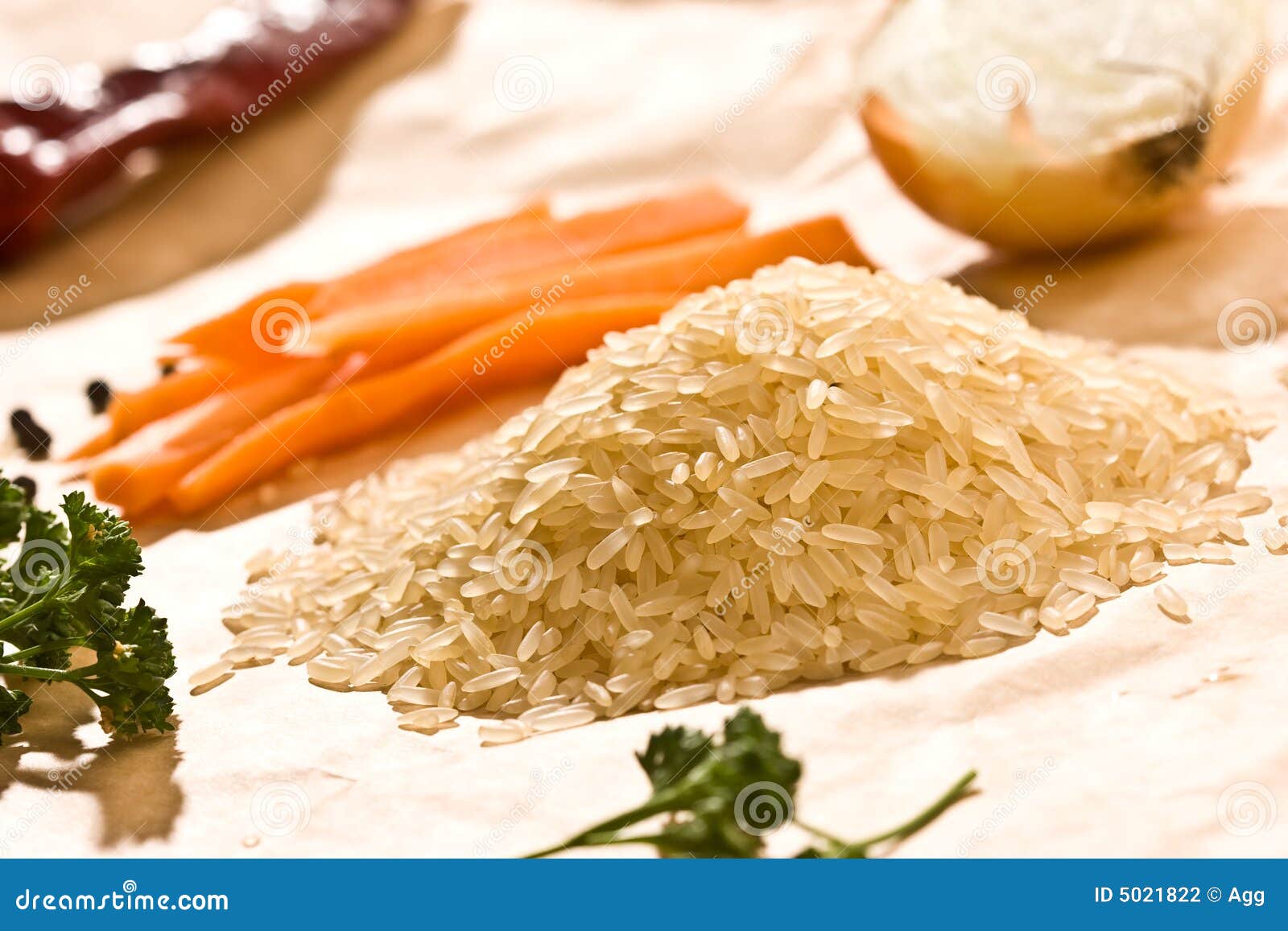 Raw rice stock photo. Image of meal, helpful, natural - 5021822
