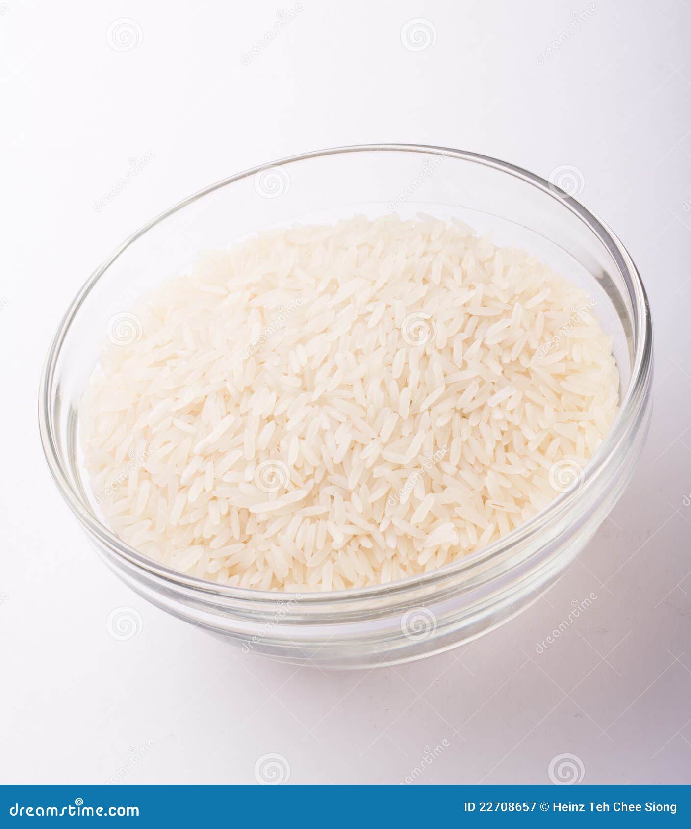 Raw rice in a bowl stock image. Image of photograph, chinese - 22708657