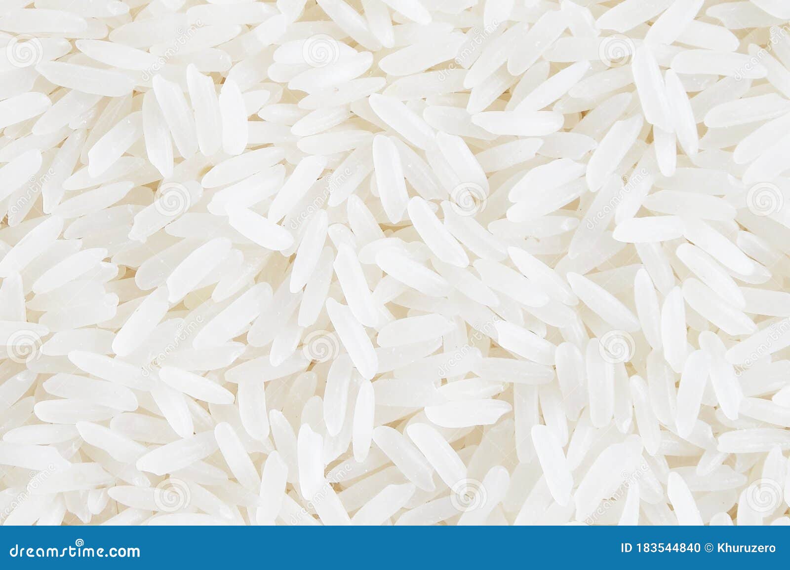 Raw rice grain stock photo. Image of textured, food - 183544840