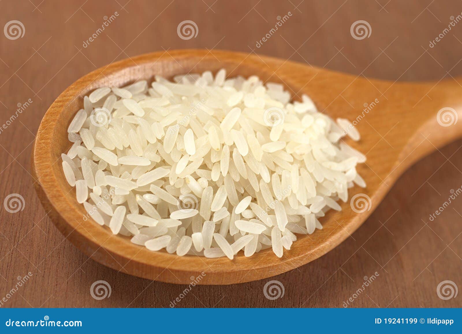 Raw Rice Grains stock image. Image of wood, white, horizontal - 19241199