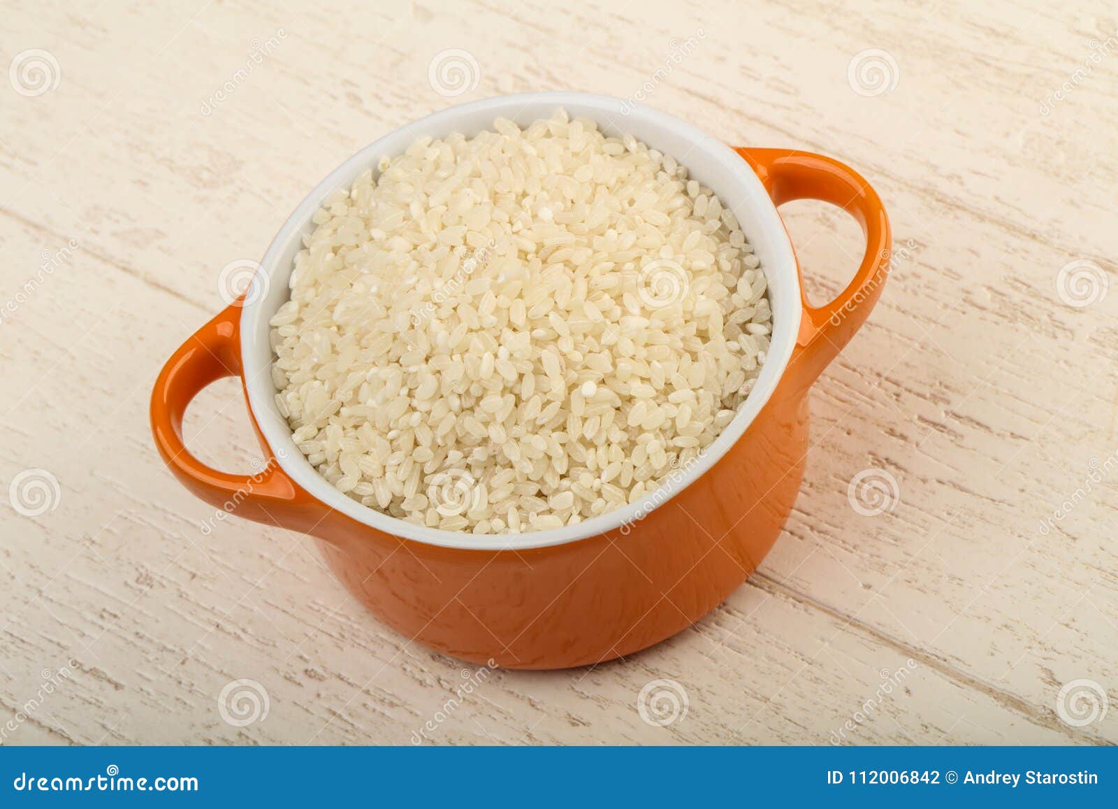 Raw rice heap stock photo. Image of grain, organic, isolated - 112006842
