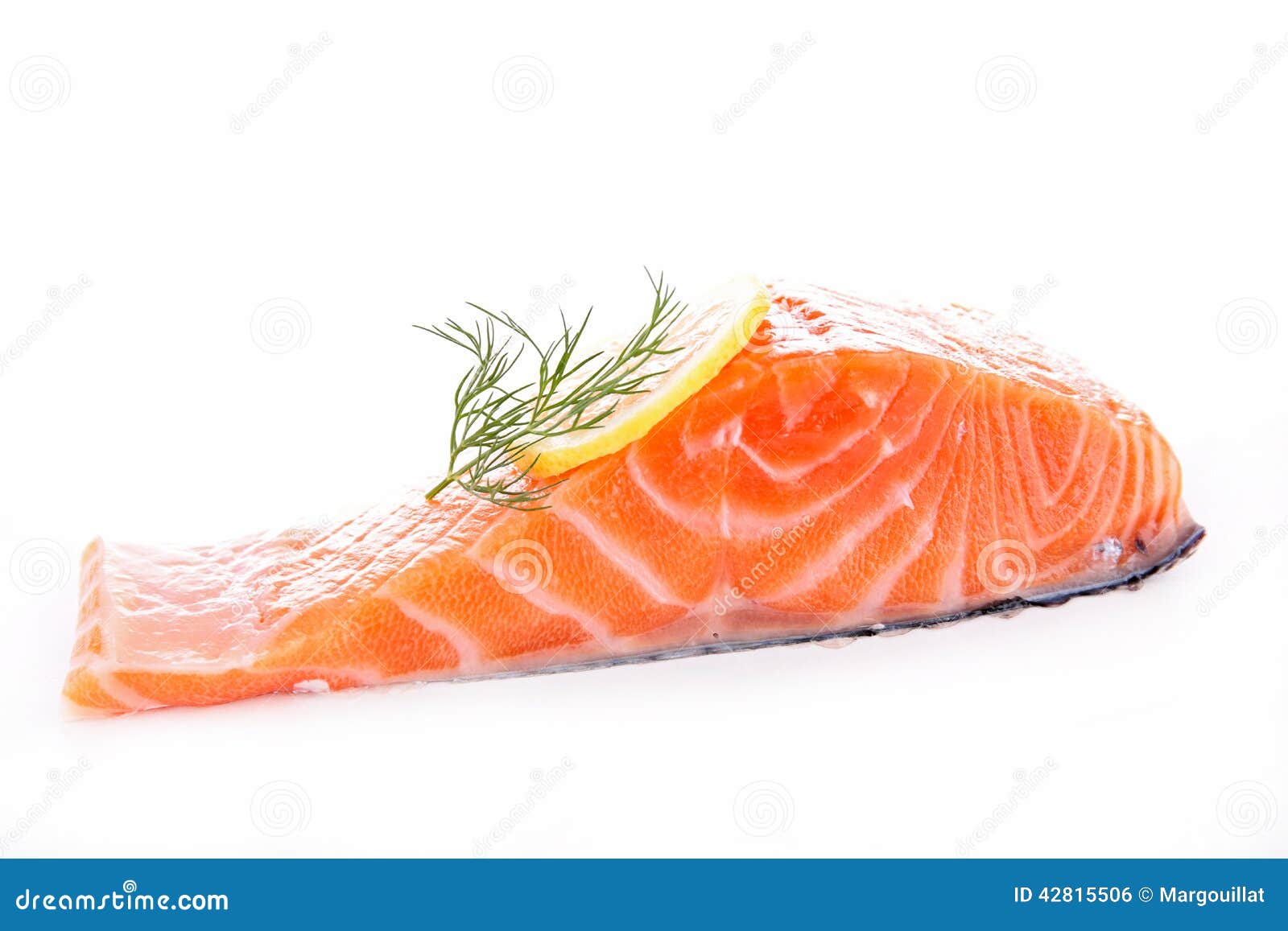 Raw salmon stock photo. Image of meal, fish, white, fresh - 42815506