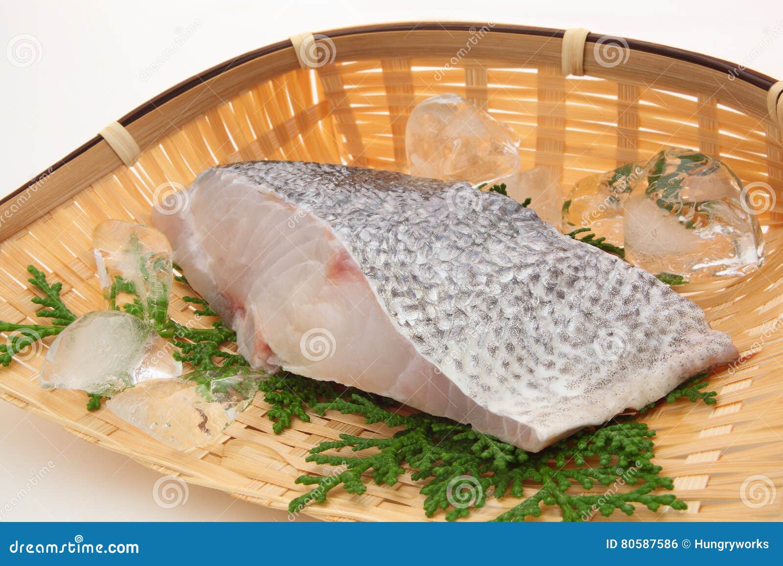 Raw sea bass stock photo. Image of white, fishes, space - 80587586