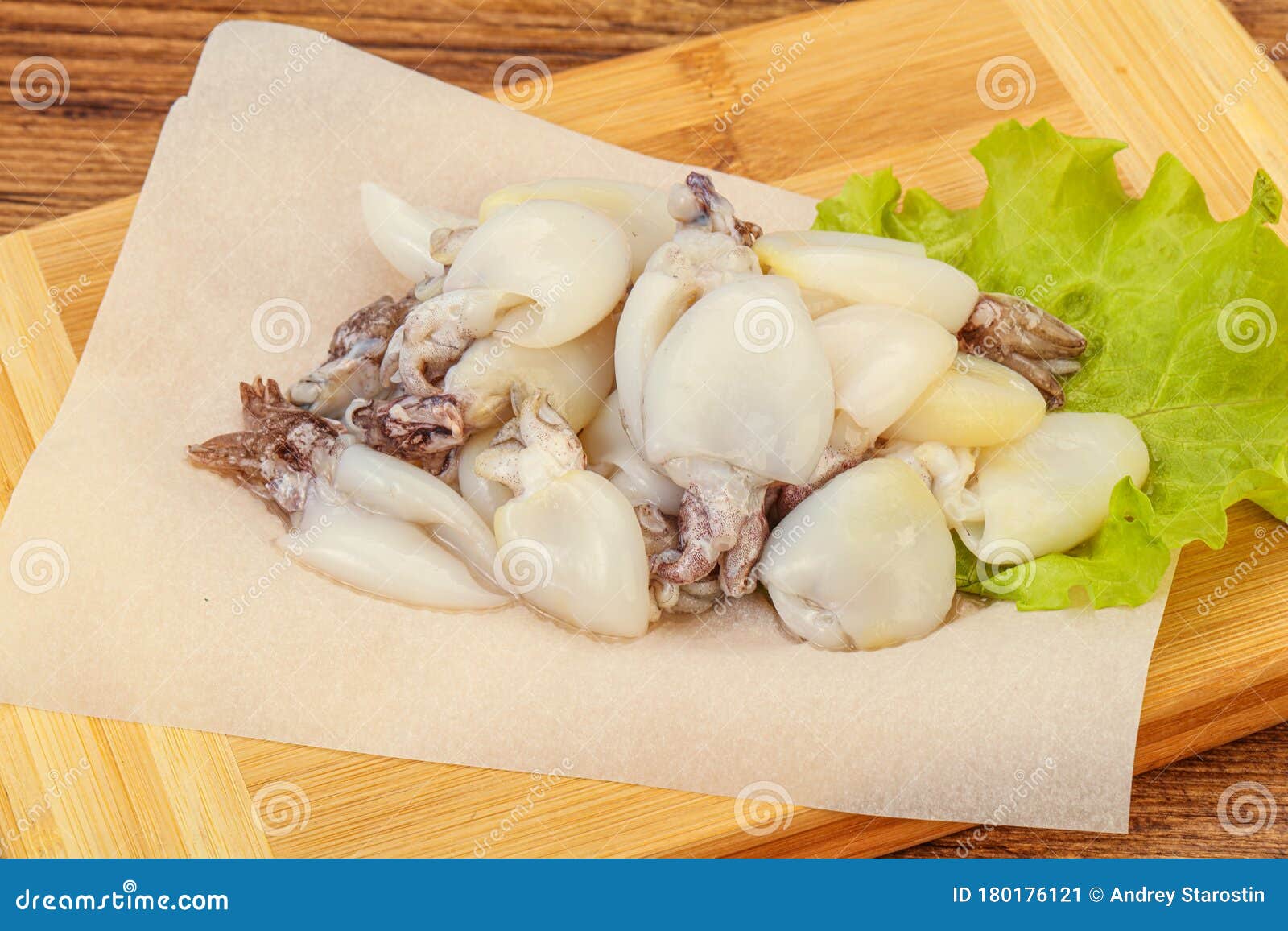 Raw Seafood - Cuttlefish for Cooking Stock Image - Image of fish ...