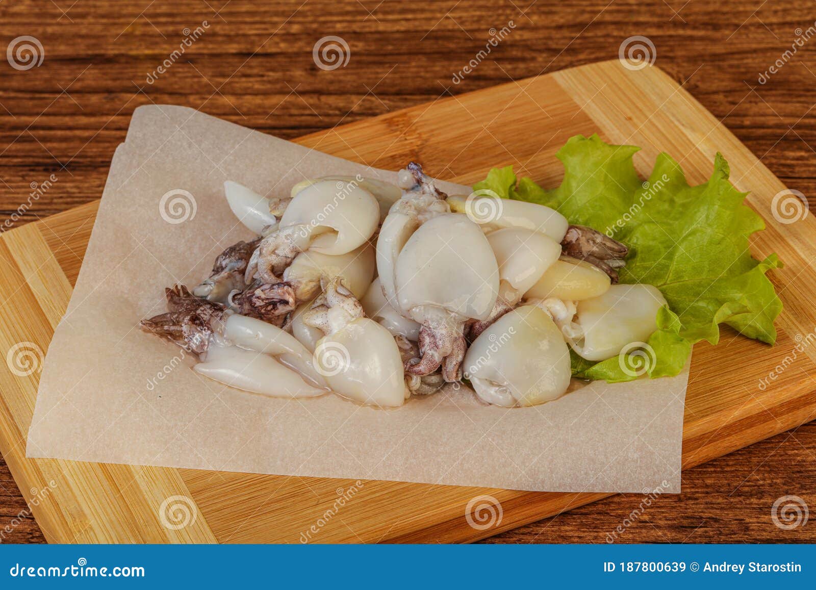 Raw Seafood - Cuttlefish for Cooking Stock Image - Image of squid ...
