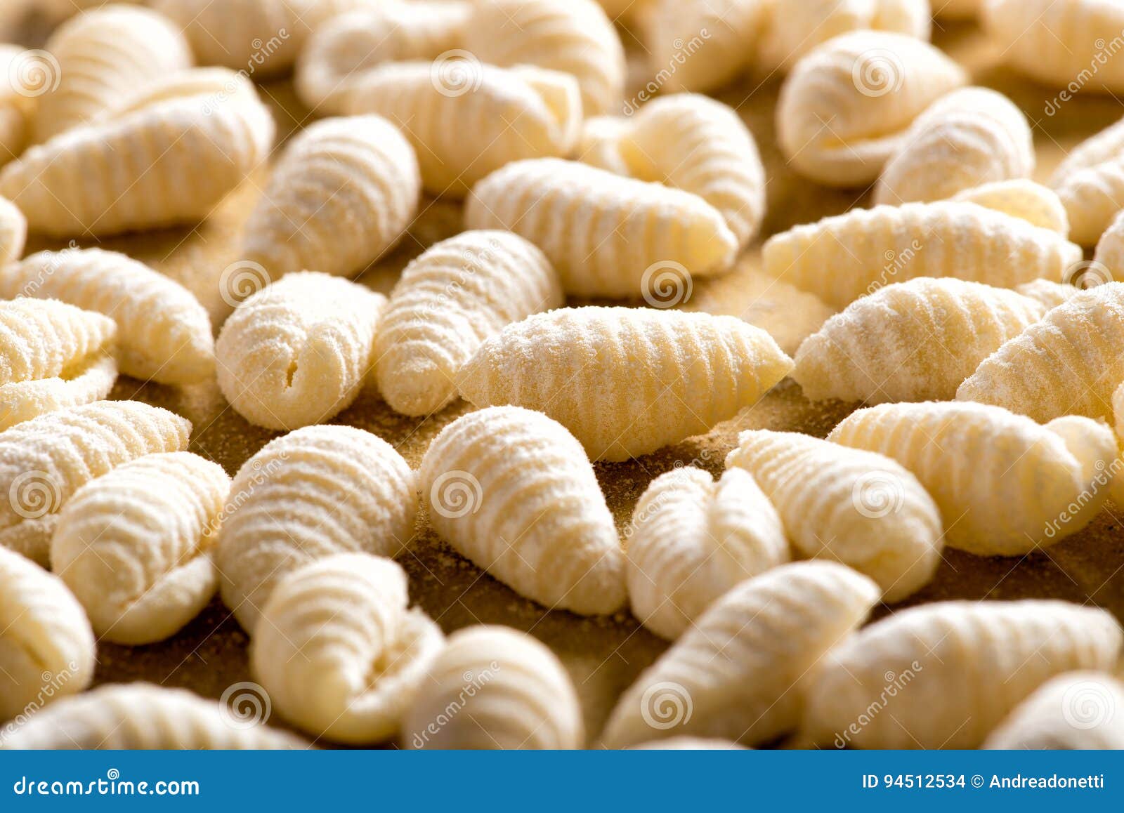 Raw shell shape pasta stock photo. Image of noodles, durum - 94512534
