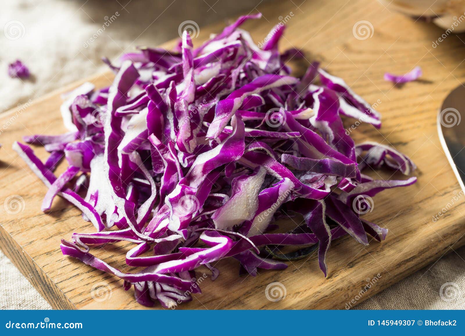 Raw Shredded Purple Cabbage Stock Image - Image of organic, shredded ...