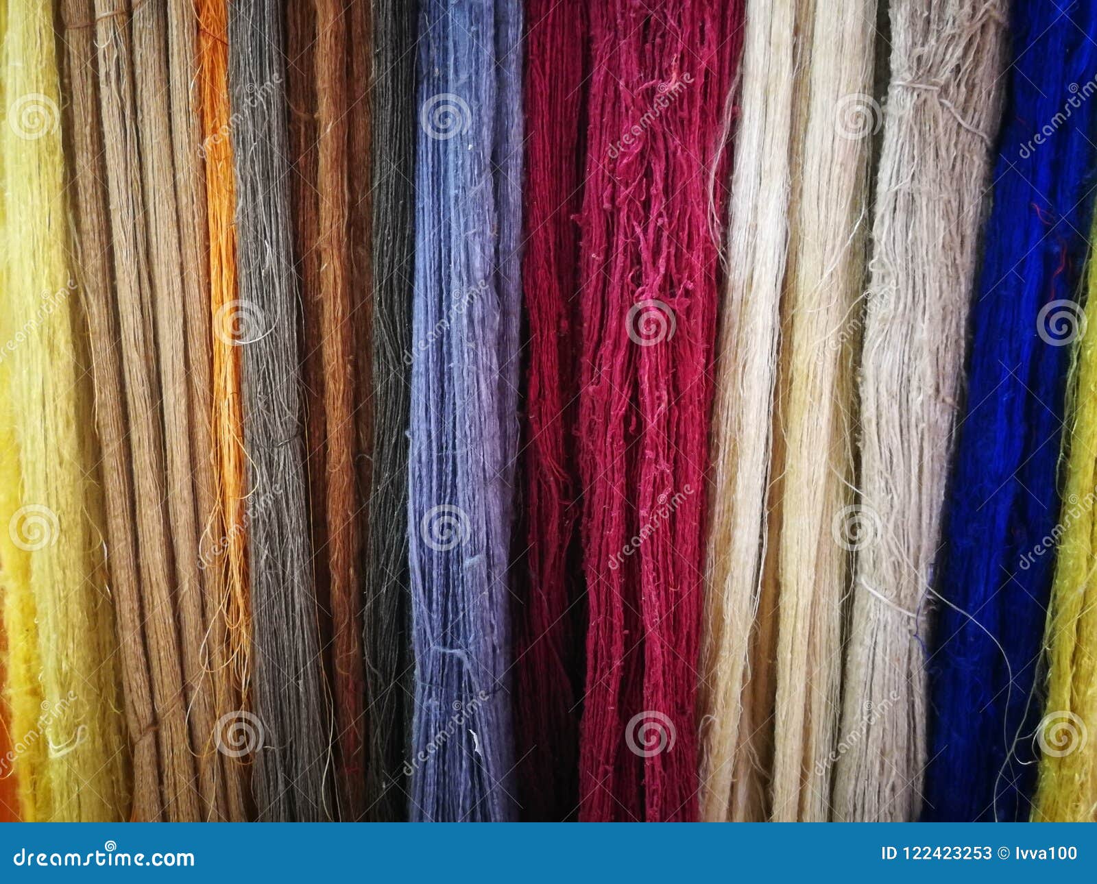 Coloured Silk Thread Pattern Stock Image - Image of pattern, wallpaper ...