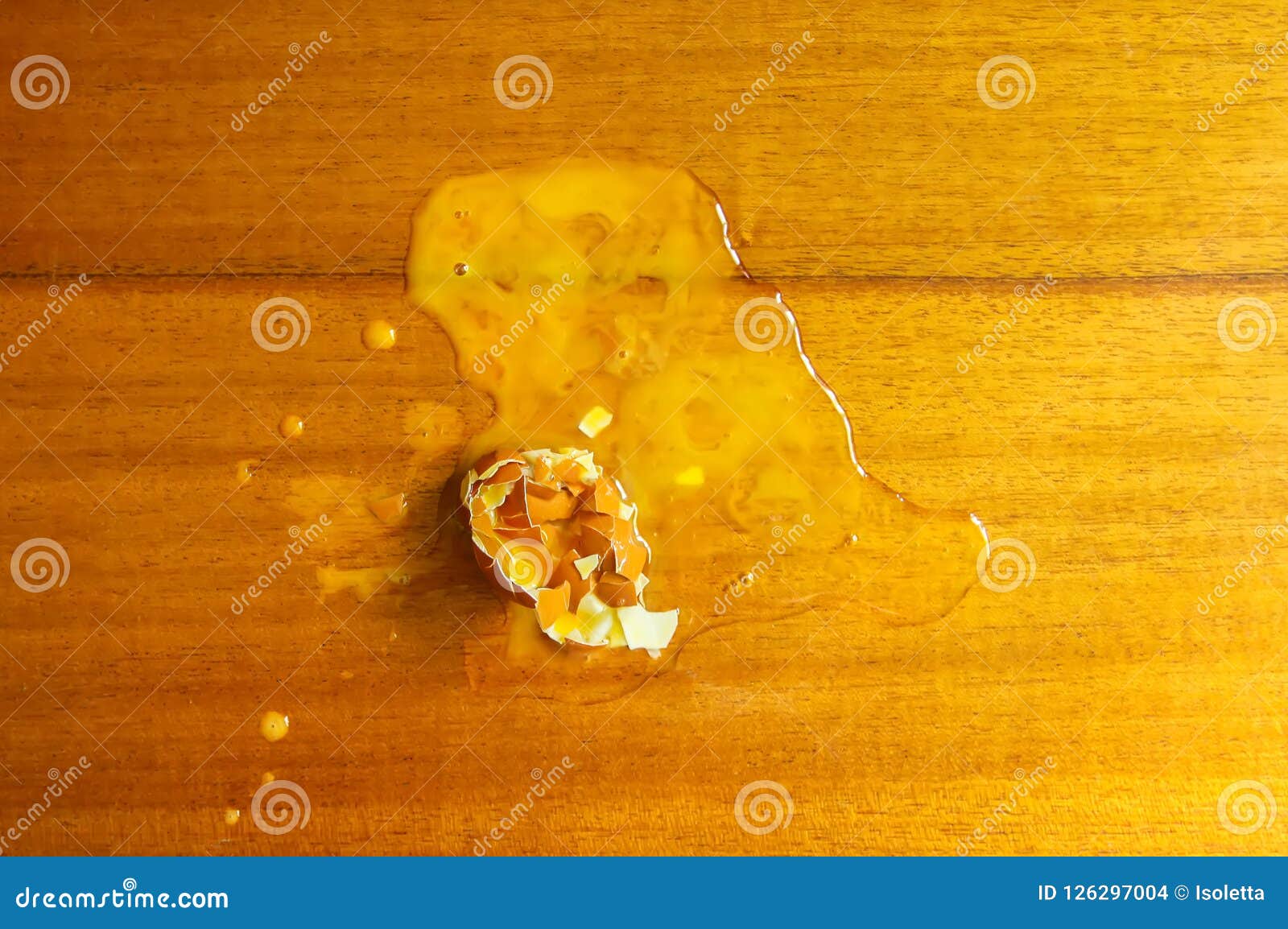 Raw smashed egg. stock photo. Image of fried, cooking - 126297004